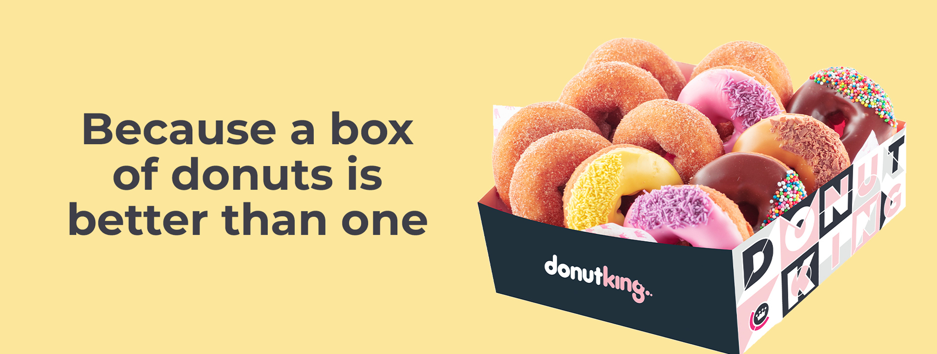 Donut King – Donut go without them!